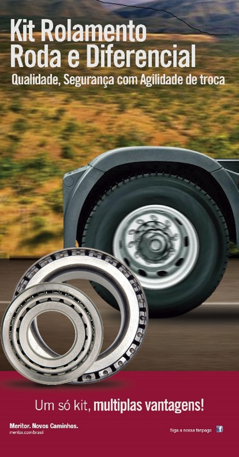 Meritor lança kit completo de rolamentos - Brasil Caminhoneiro